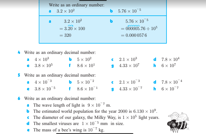 10C2MAT24: Standard form/Scientific notation | MHOL